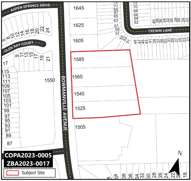 Proposed Development on Bowmanville Avenue - Clarington