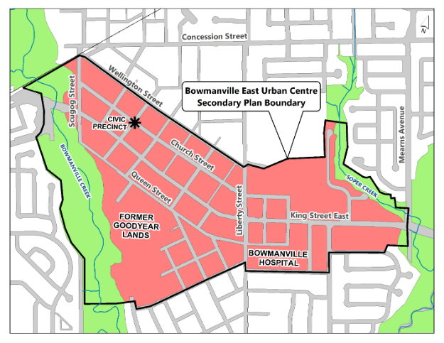 Bowmanville East Urban Centre Secondary Plan Update - Clarington
